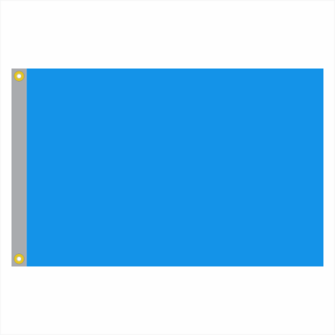 Blue Overtaking Motor Sport Flag - Fox Flags