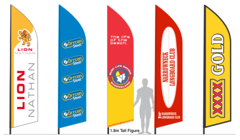 Beach Banners - FoxFlags